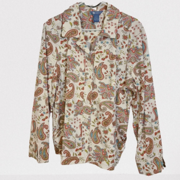 Koret | Tops | Koret Womens Blouse Size Missy Extra Large | Poshmark